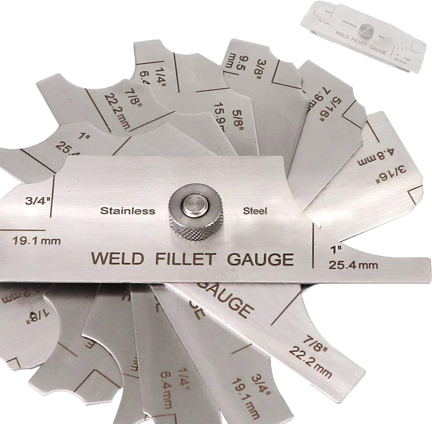 Fillet Weld Gauge Set (1-1/8") CAT81 – Eng Supply store
