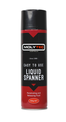 MOLYTEC Liquid Spanner 400g Aerosol - Heavy Duty Penetrating and Relea ...