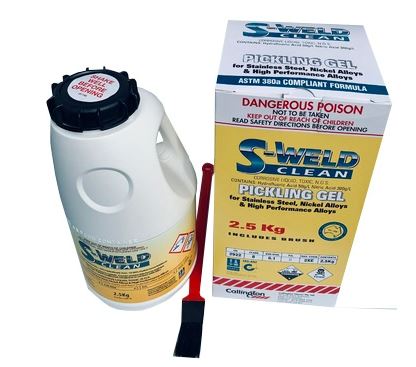 S-WELD CLEAN PICKLING PASTE 2.5KG 110/78 PICKLINGGEL25 – Eng Supply store
