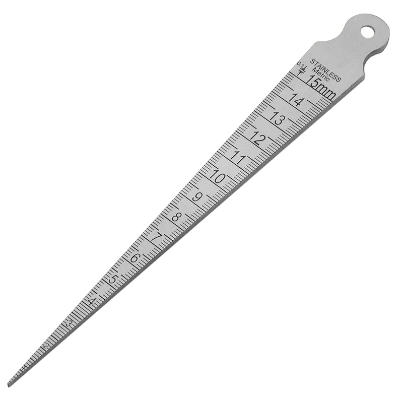 TAPER CARROT GAUGE 1MM-15MM (1/32 -5/8) SUB28A 30-018 – Eng Supply store