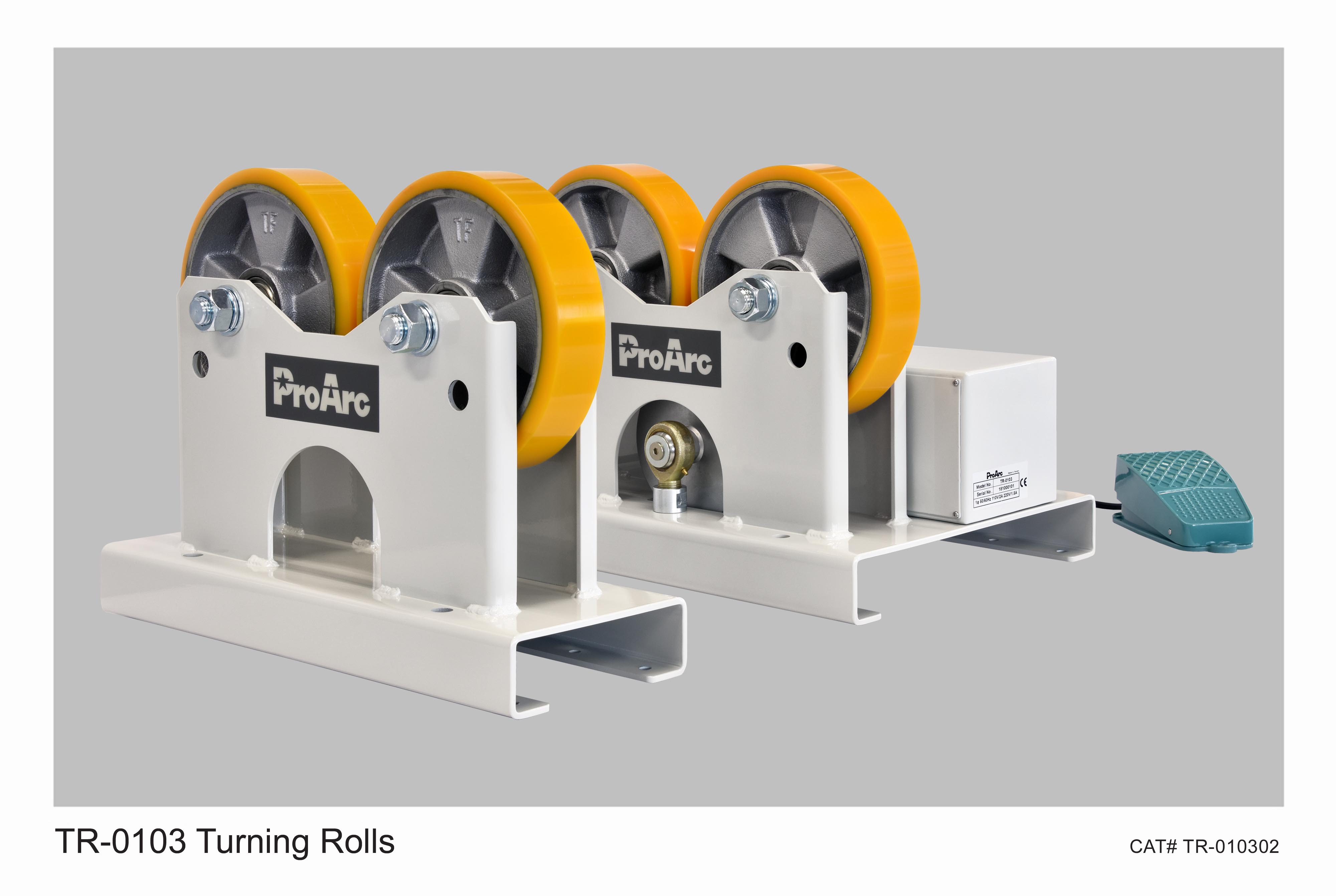 ProArc TR-0103 Welding Rotator 1000kg 240V Set (Drive & Idler) – Eng ...