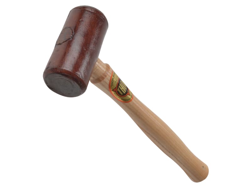 THOR 340g (3/4LB) RAWHIDE HAMMER 50MM FACE WOODEN HANDLE TH116 – Eng ...
